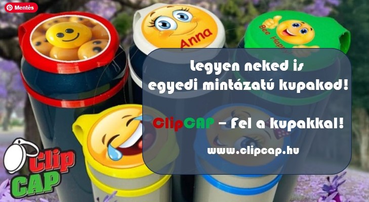 ClipCAP - Innovatív aromazáró kupak minden dobozos italhoz
